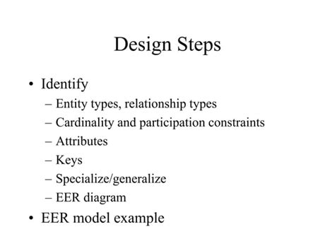 Entity Relational Model In Rdbms In Computer Engg Ppt