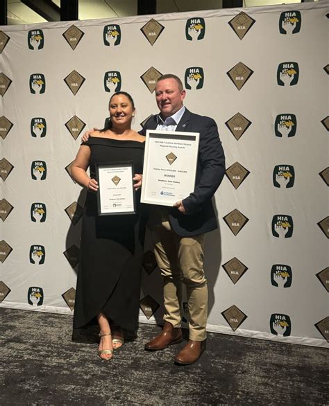 Great Night With The Team Southern Vale Homes Taking Out The Win Bravo