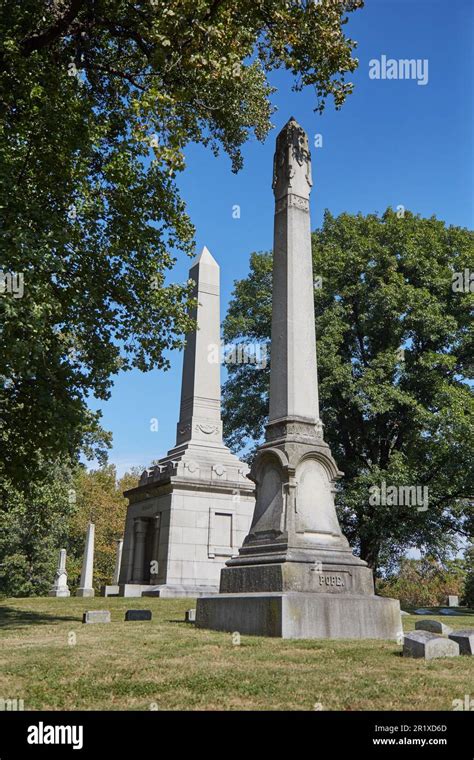 Bellefontaine Cemetery In St Louis Is Home To The Graves Of Eberhard