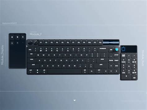 Contemporary Modular Keyboard Concepts Modular Keyboard 1