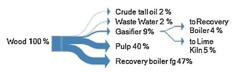Carbon Flows In A Modern Pulp And Paper Mill Adapted With Permission