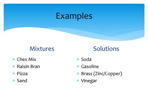 Non Examples Of Mixture