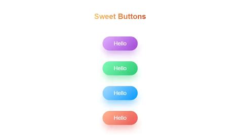 Css Gradient Buttons Colorful Gradient Flex Buttons Example Css Mix