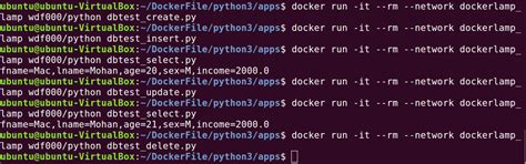 ubuntu环境的docker实践——python 旺得福000 博客园