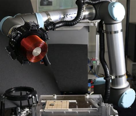 Field Model Identification And Control Of A Mobile Electromagnet For