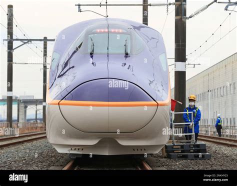New Trains Of Yamagata Shinkansen Bullet Train Of The E8 Series Are
