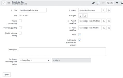 Go With The Knowledge Base Workflow Servicenow Community