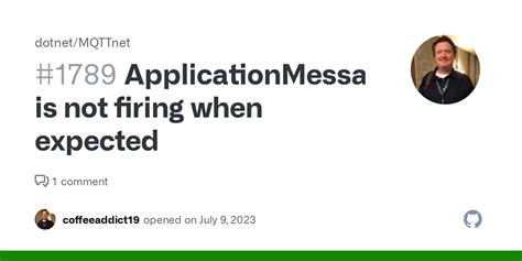 Applicationmessagereceivedasync Is Not Firing When Expected · Issue 1789 · Dotnetmqttnet · Github