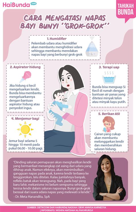 Cara Mengatasi Napas Bayi Bunyi Grok-grok