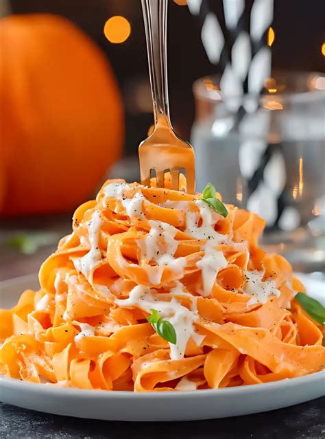 Orange Halloween Pasta Recipe Easy Recipes