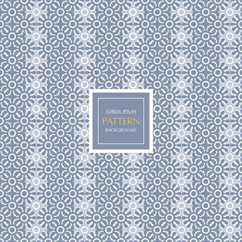 Premium Vector Stylish Abstract Ornament Pattern Background