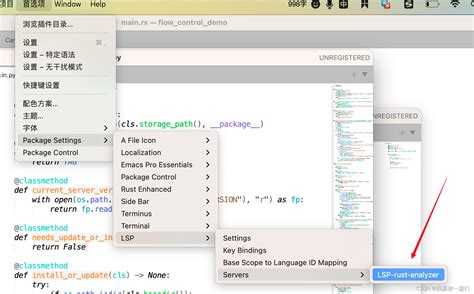 1 Sublime Text 4 搭建 Rust 开发环境sublime Text Rust Csdn博客