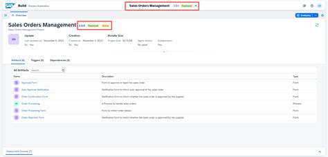 run the business process with vertical layout process editor experience