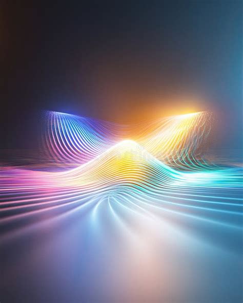 Illuminated Grid Representing Dynamic Tensor Fields With Arrows And