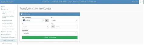 sistema de gestão financeira em php mysql
