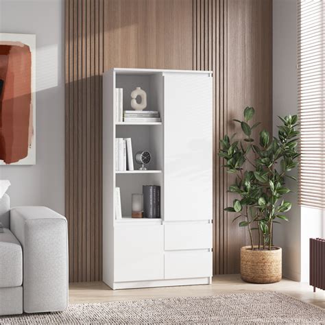 Шафа для книг пенал з полицями та шухлядами R 26 продажа цена в