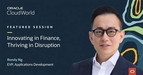 Oracle Cloudworld Keynote On Finance Best Practices Srinivasa Rao Posted On The Topic Linkedin