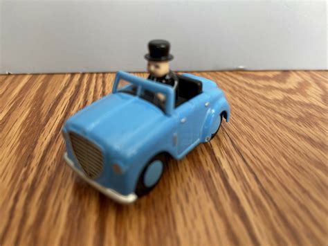 Thomas And Friends Railway Sir Topham Hatts Car Train Engine Euc Blue Toy