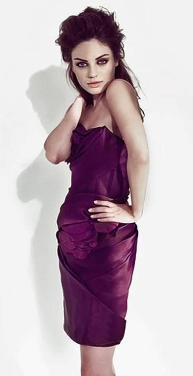 Mila Kunis Ocean Drive Magazine October 2008 Mila Kunis Photoshoot