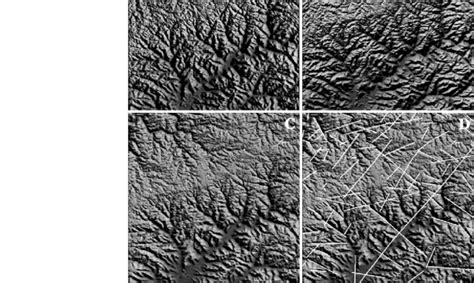 fractures interpretation using srtm radar images with luminosity