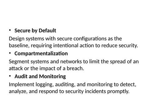 002 Security Design Principles With Best Ppt