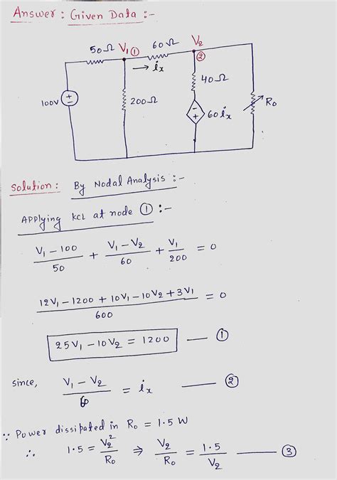 [solved] 4 88 the variable resistor r in the circuit in fig p4 88