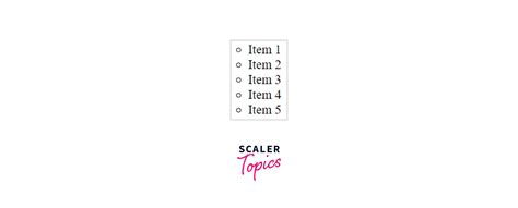 How To Create A Nested List In Html Scaler Topics