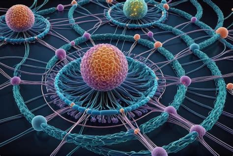 Premium Ai Image Exploring Biotech Cell Interconnected Lines A Visual