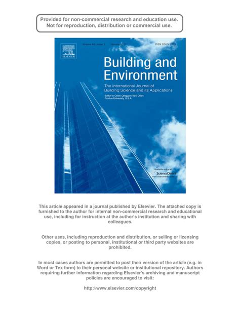 Pdf Urban Microclimates And Simulation