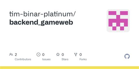github tim binar platinum backend gameweb