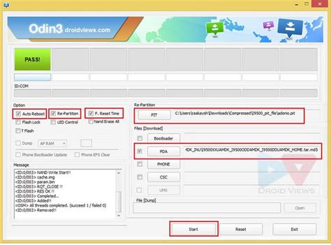 Fix Invalid Ext Image Error In Odin While Installing Firmware On Samsung Devices