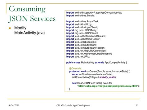 Cis 470 Mobile App Development Ppt Download