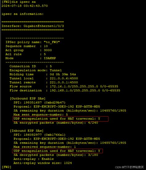 华为防火墙总部与分支机构建立ipsec vpn涉及nat穿越 华为防火墙ipsec csdn博客