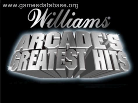 Arcades Greatest Hits The Williams Collection Sega Saturn Artwork