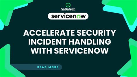 ServiceNow Security Incident Response For Proactive Threat Response Sotiotech