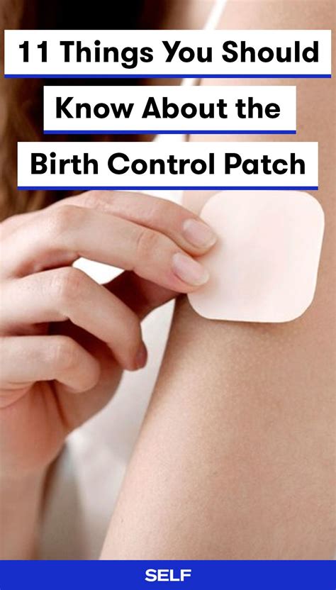 Things You Should Know About The Birth Control Patch Artofit