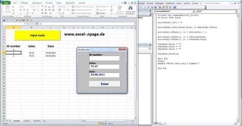 Entwicklung Von Programmen In Excel Excel Vba Programmierung Lager Personal Datenbank Spiele