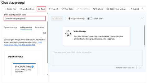 Deploy An Enterprise Chat Web App In The Azure AI Studio Playground Azure AI Studio