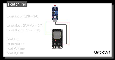 Darojadtugas 4 Esp Ldr Wokwi Esp32 Stm32 Arduino Simulator
