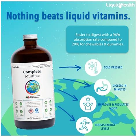 Adult Liquid Health Complete Multiple Liquid Multivitamin Hope Essentials