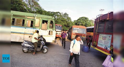 Msrtc Msrtc Depot Chaos A Big Threat To Passengers And Staff Pune News Times Of India