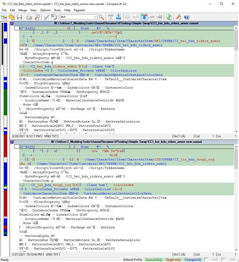 Tekkenmods Beginner Modding Tutorial Part 2 Understanding File