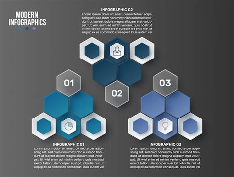 Premium Vector 3d Infographic Template For Presentation Business Data Visualization Abstract