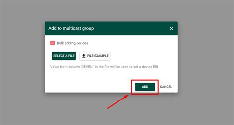 multicast group bulk adding devices documentation beta