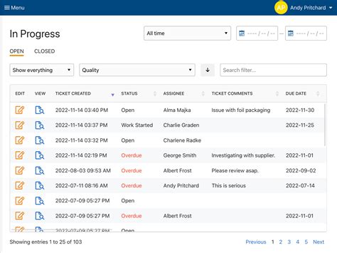 Quality Assurance Matrix Weever