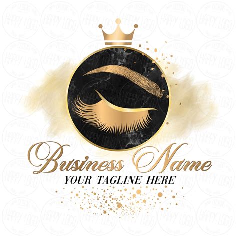 Lash Logo Design Eyelash Logo Design Lash Technician Logo Salon Logo