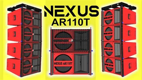 Skema Box Line Array Nexus Ar110t Skema Box 10andtweeter