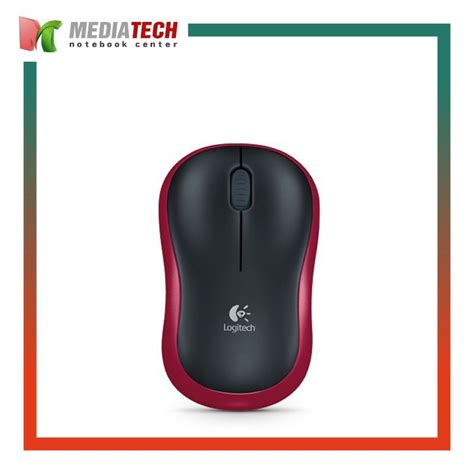 Mouse Wireless Logitech M185 Red