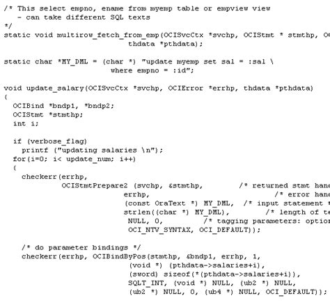 Develop C And C Applications With Oracle Database 11g Using Oci