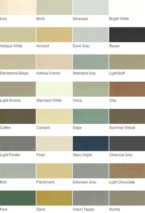 Grout Rejuvenator Color Charts Grout Rejuvenator
